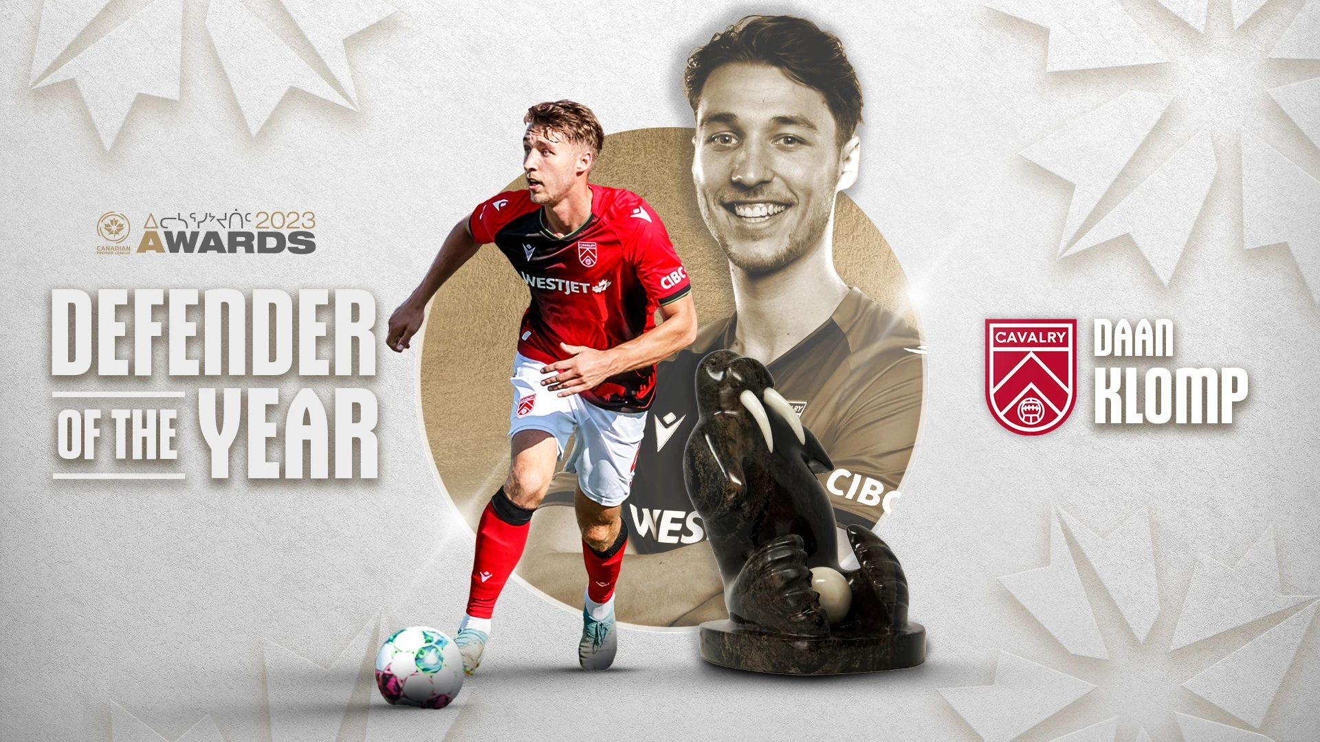 Cavalry FC’s Daan Klomp wins 2023 Canadian Premier League Defender of the Year