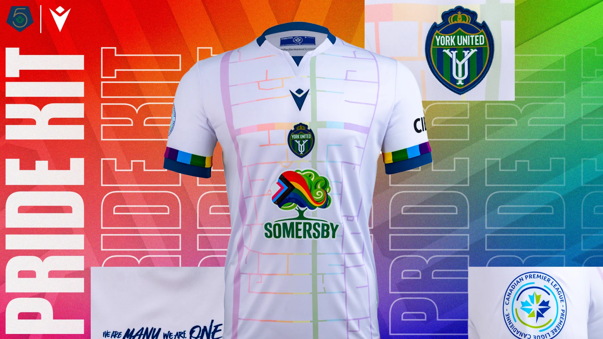 It Takes A Village: York United FC unveils historic 2023 Pride kit