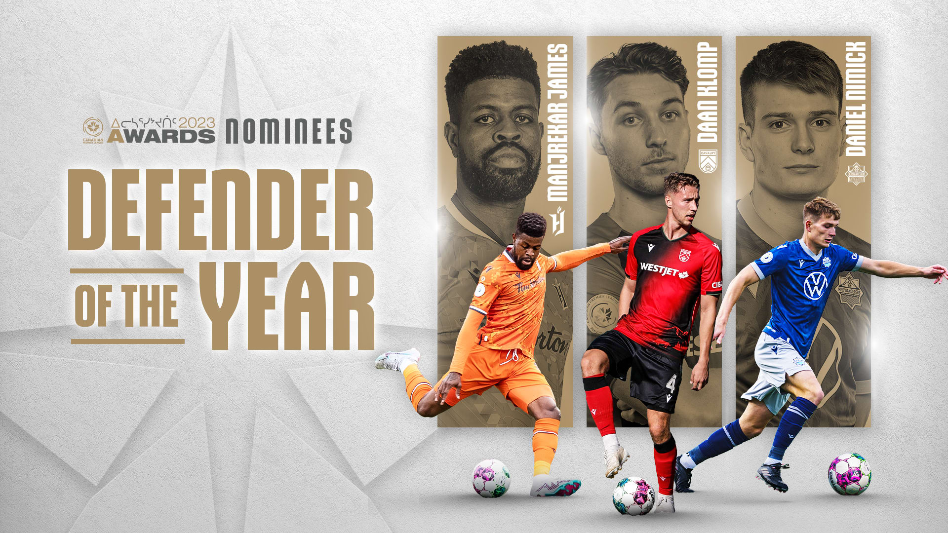 James, Klomp, Nimick nominated for Defender of the Year