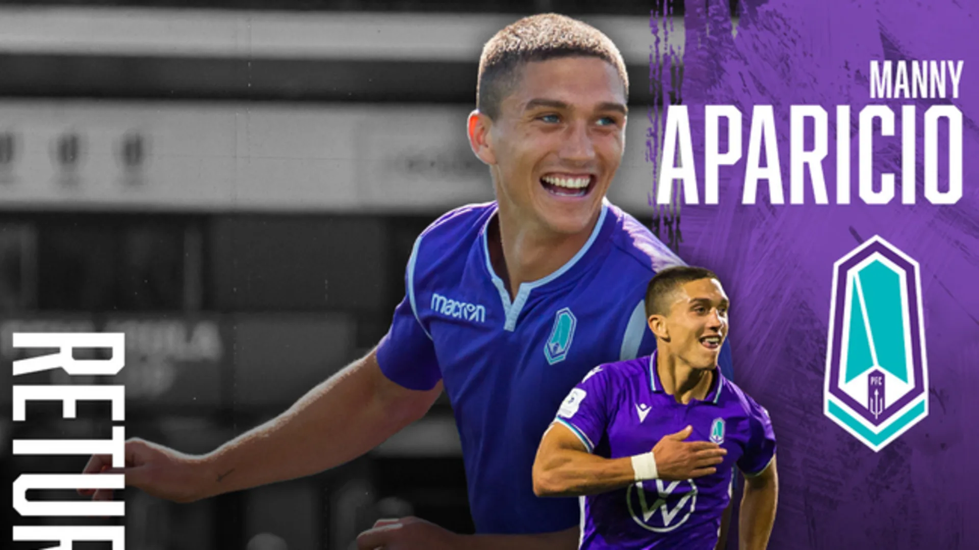 Manny Aparicio returns to Pacific FC