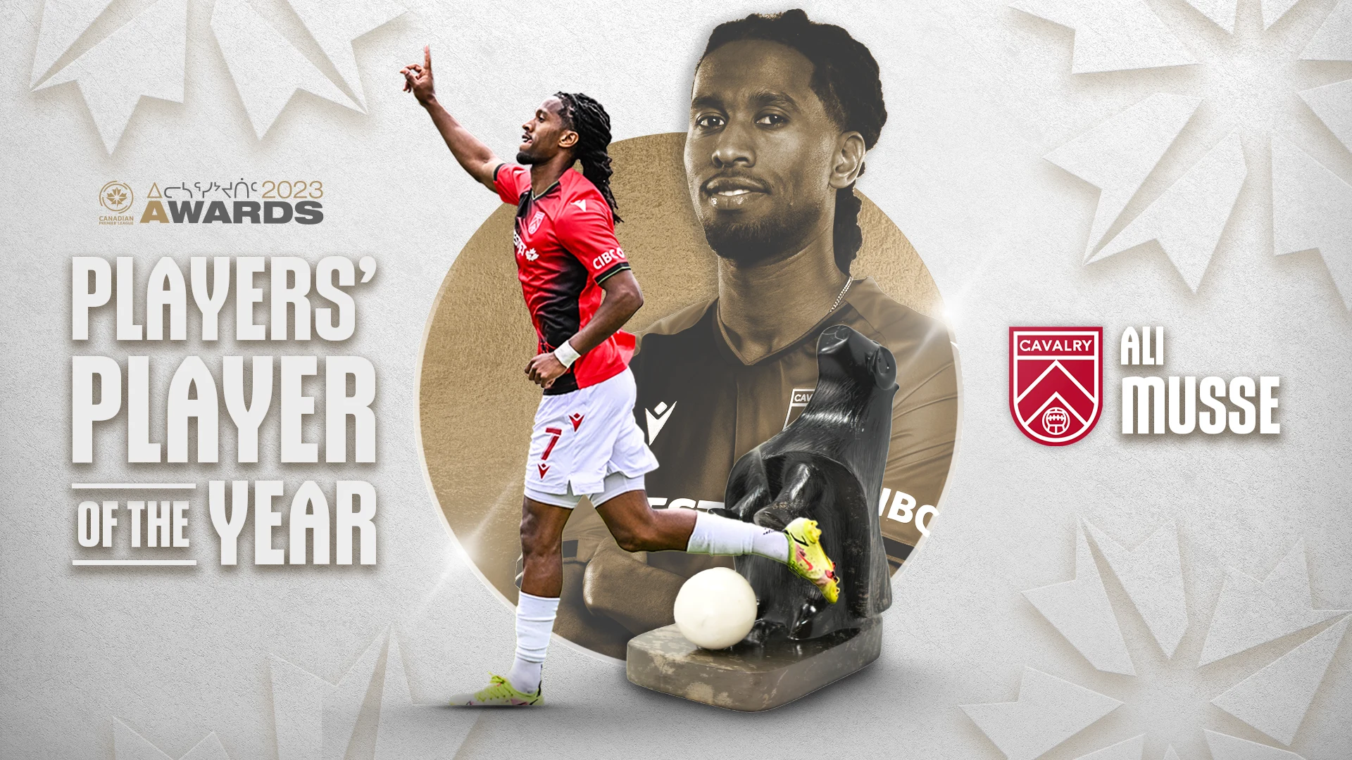 Cavalry FC’s Ali Musse voted 2023 CPL Players’ Player of the Year