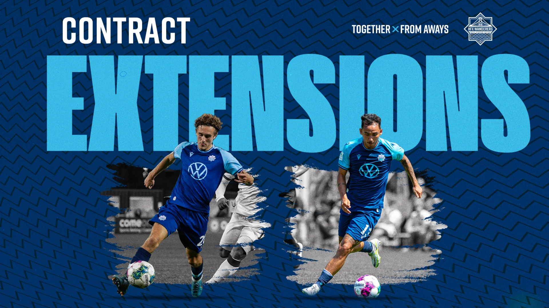 Wanderers sign Aidan Daniels and Jake Ruby to new contracts