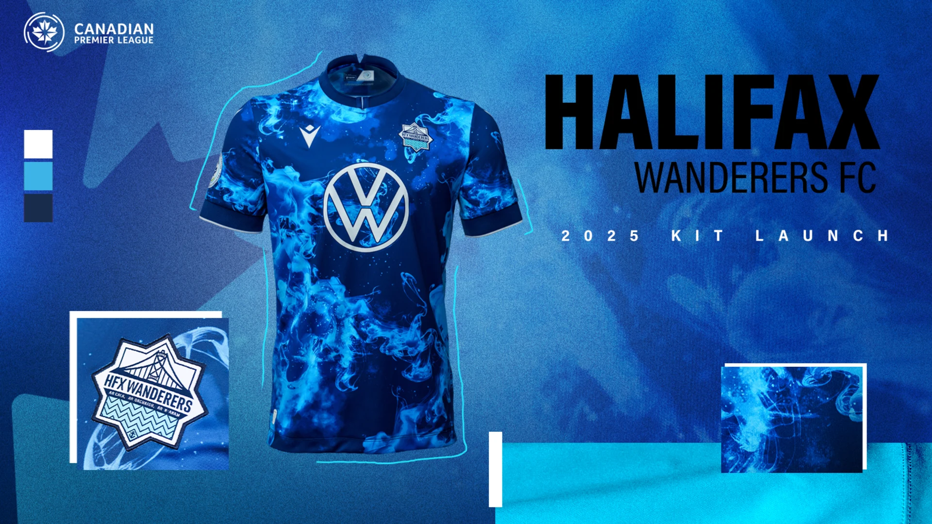 2025 CPL Kit Launch: Halifax Wanderers FC unveil Primary and Alternate kits