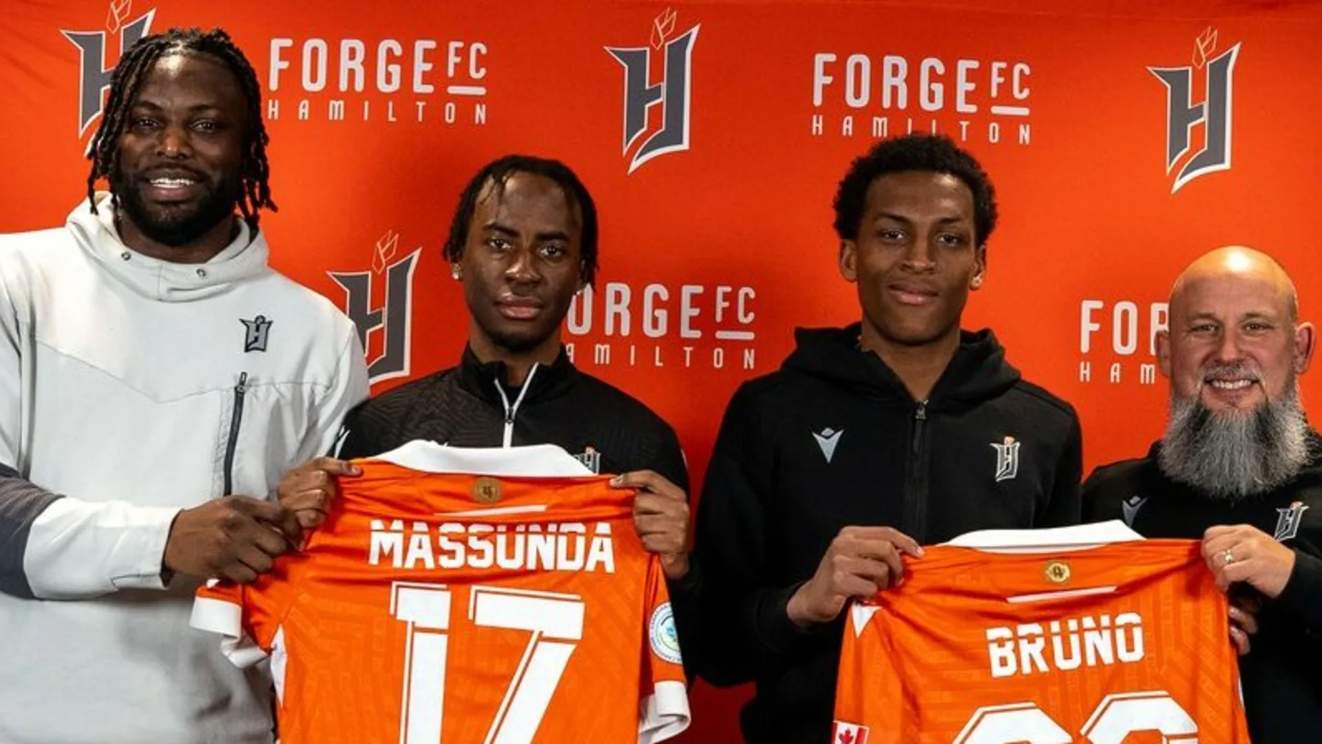 Forge FC sign pair of young Canadian talents Bruno, Massunda from Sigma FC